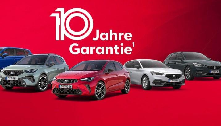 Autohaus Kainbacher GmbH | 10 Jahre Garantie bei allen SEAT Modellen
